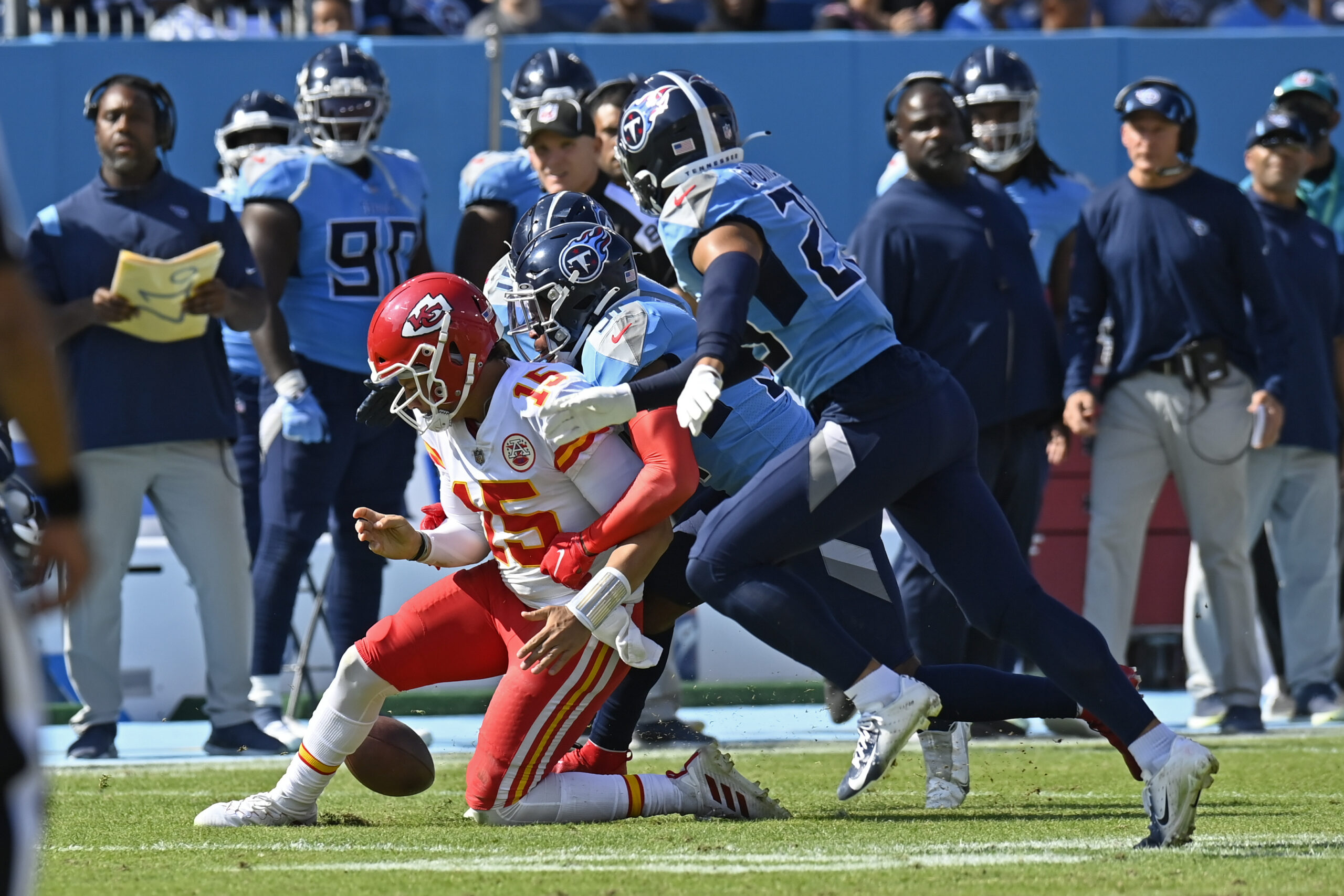 Mahomes, Chiefs struggling with significant turnover problem | News ...